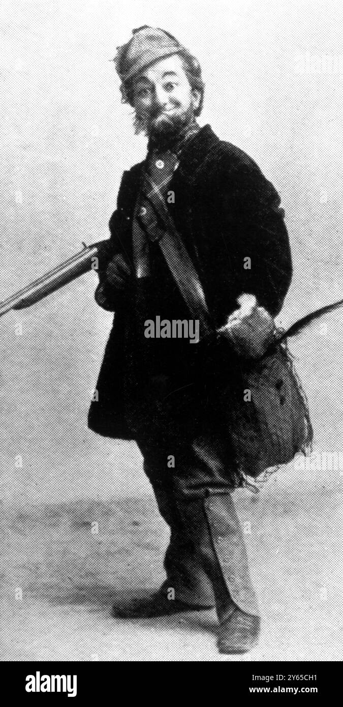 Little Tich as 'The Gamekeeper' Grand variety at the Royal Command ...