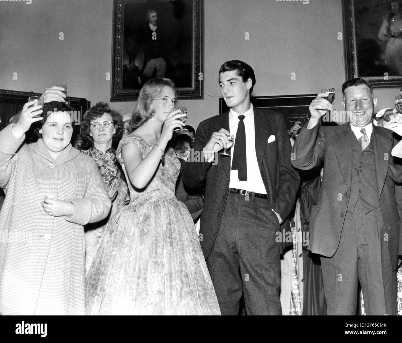 The 20 year old Marquess of Londonderry and the 17 year old Marchioness ...