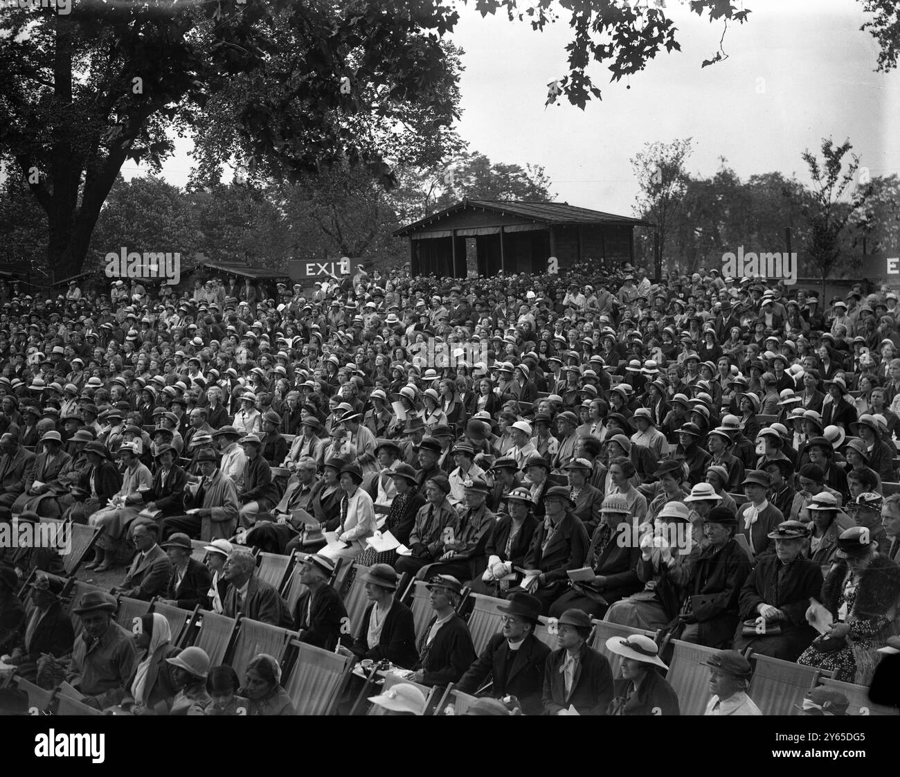 A full audience watching the folk dancing at the open - air theatre at ...