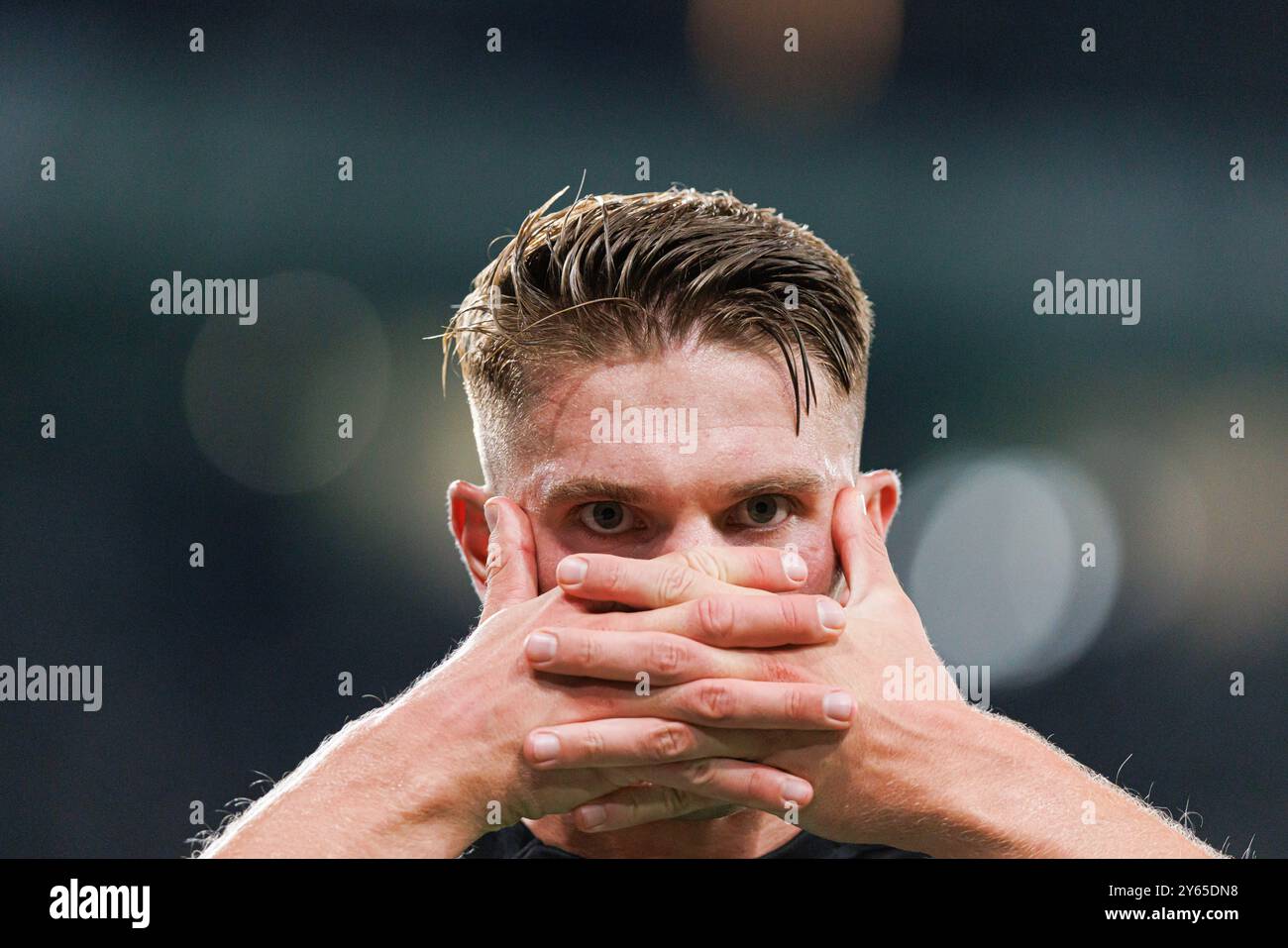 Viktor Gyokeres (Sporting CP) seen celebrating after scoring goal ...