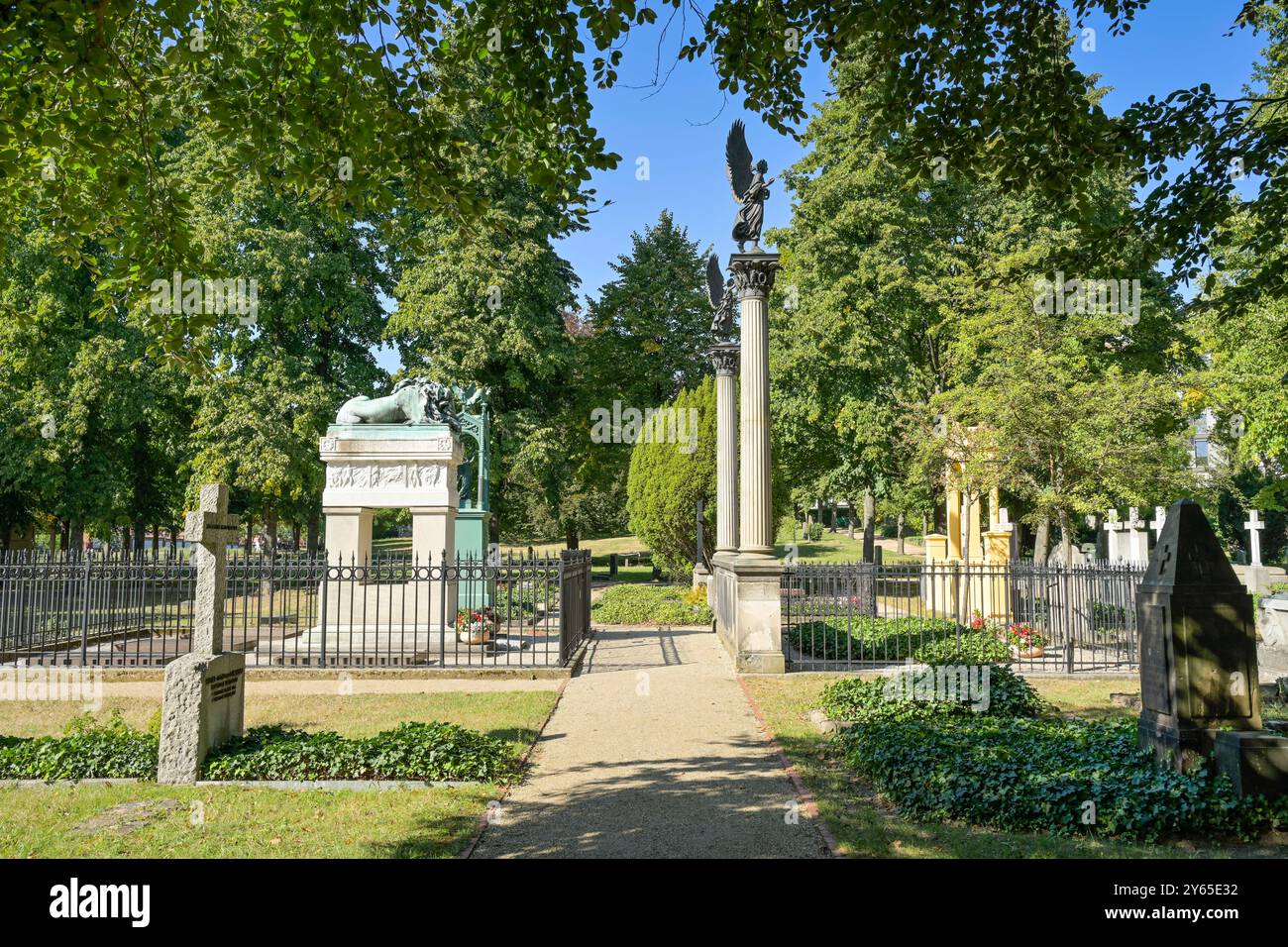 Invalidenfriedhof, Scharnhorststraße, Mitte, Berlin, Deutschland Stock ...