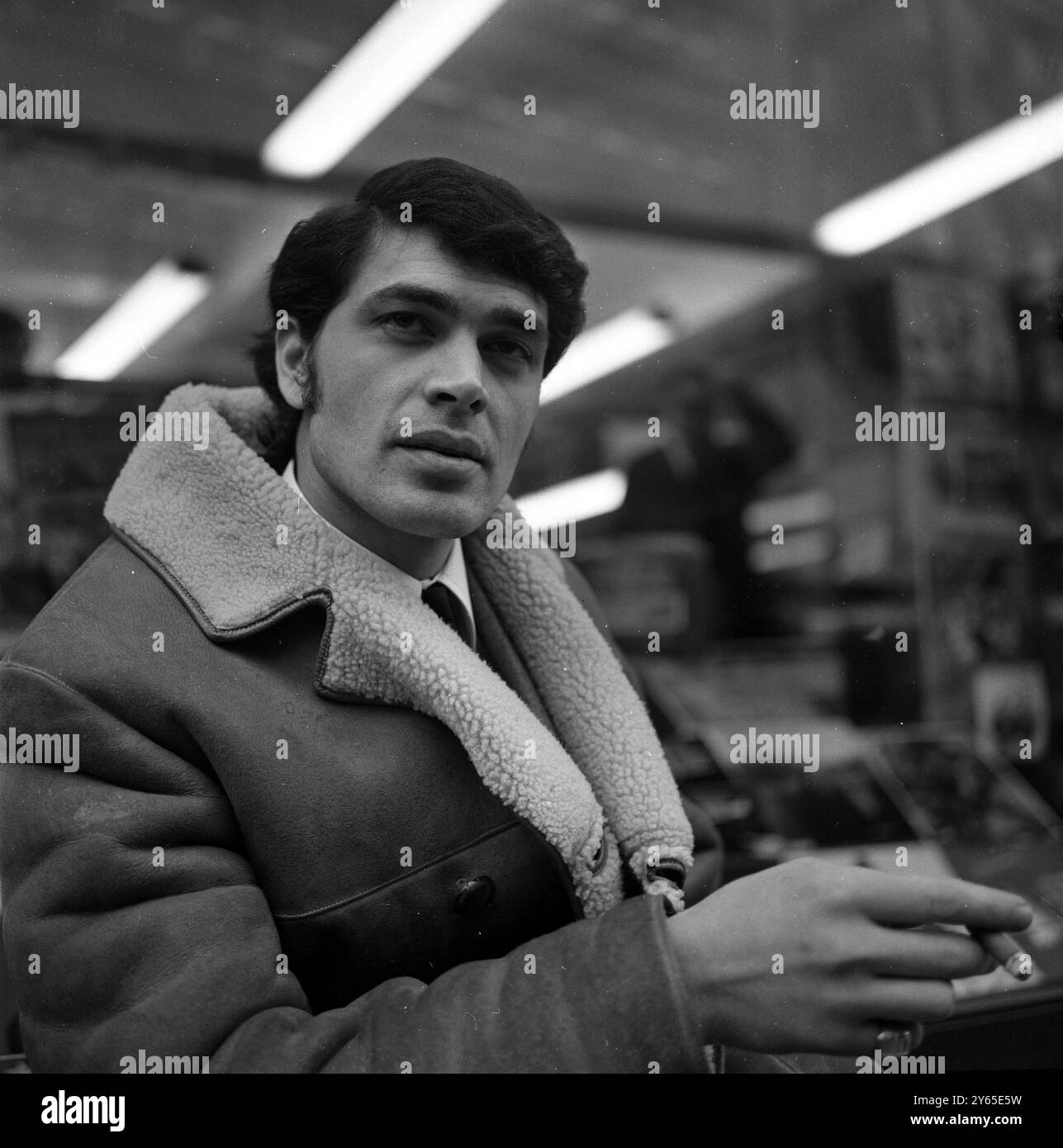 Singer Engelbert Humperdinck in London 's West End 17th February 1967 ...