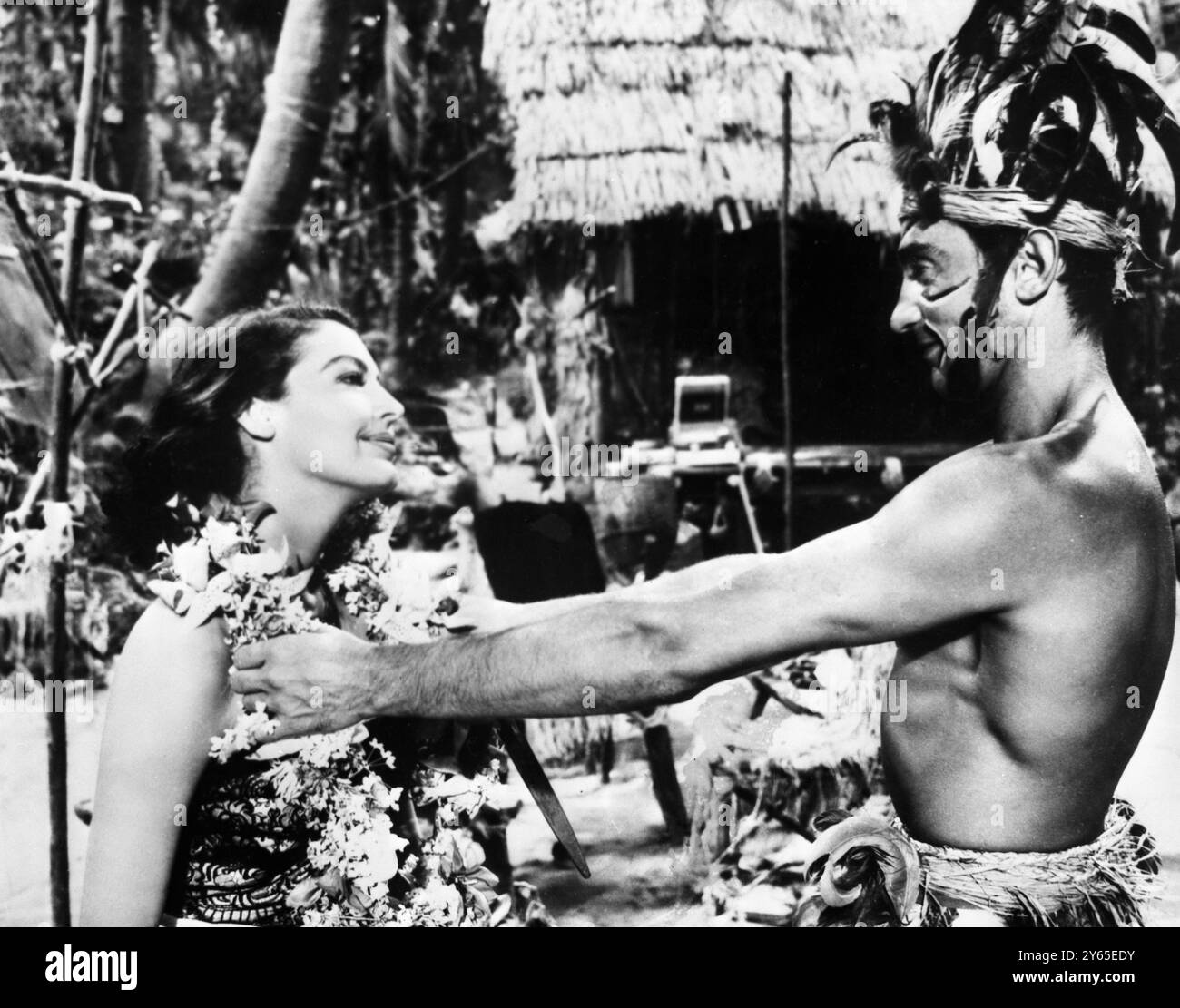 Ava Gardner and Walter Chiari , the Italian actor to whom she is said ...