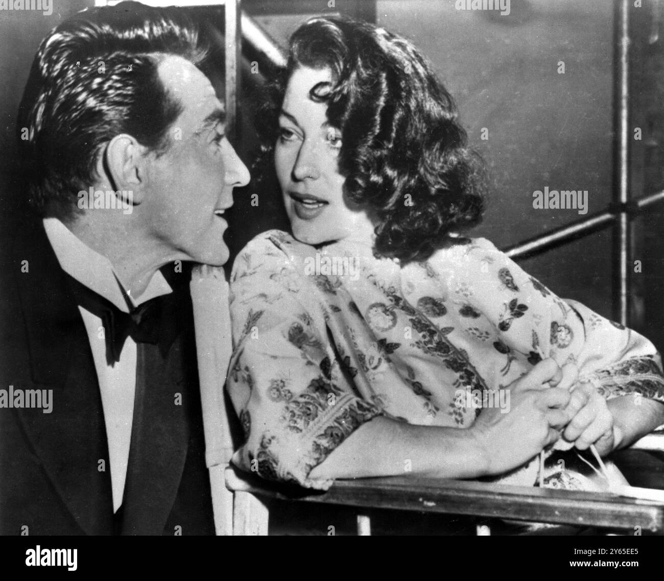 Ava Gardner and Walter Chiari , shown here together , have announced ...
