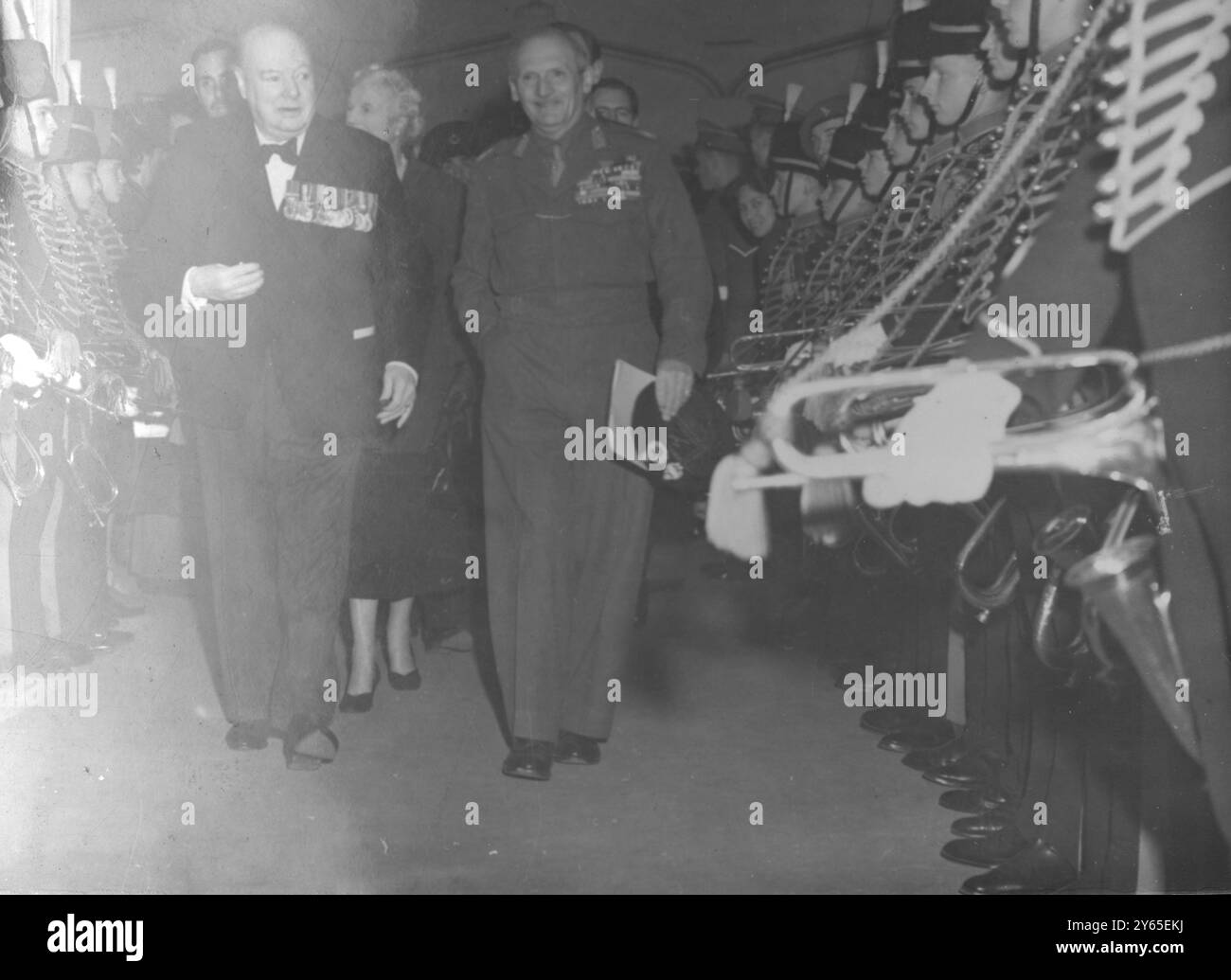 Winnie and Monty Meet The Men Of El Alamein Mr Winston Churchill was ...