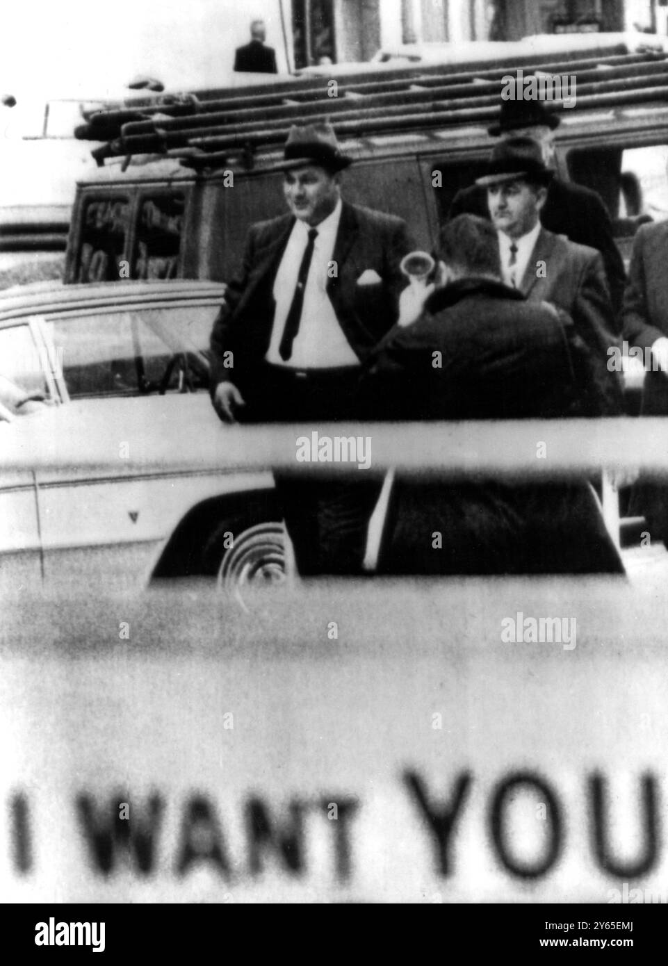 Neshoba County Miss, Sheriff Lawrence Rainey (left) and his deputy ...