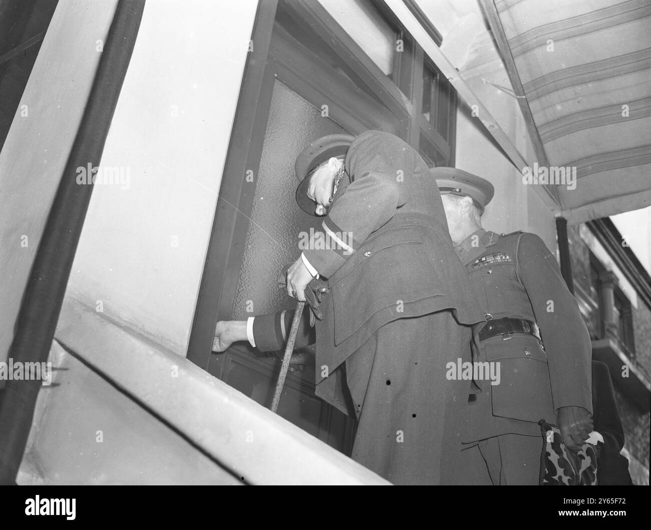 Air Commodore Churchill Opens His Sqaudrons New H Q at Croydon Mr ...