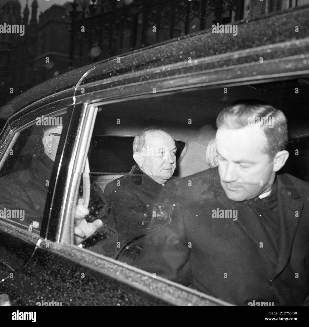 Dean Rusk Arrives At Westminster Hall Pictured arriving at Westminster ...