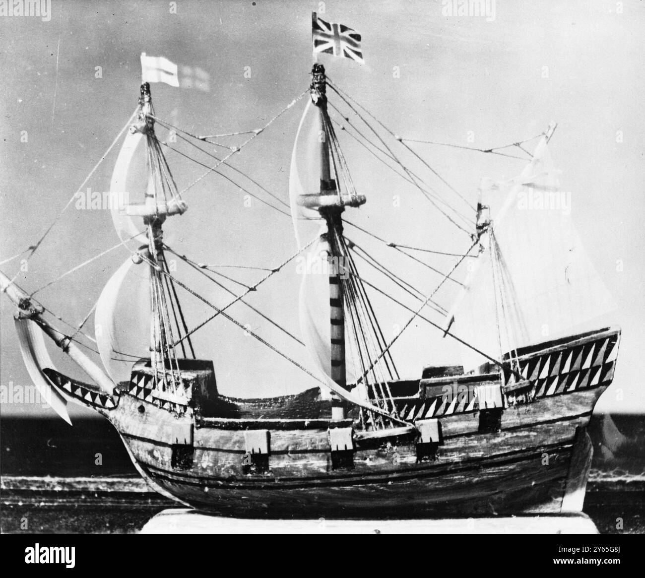 Mayflower society house Black and White Stock Photos & Images - Alamy