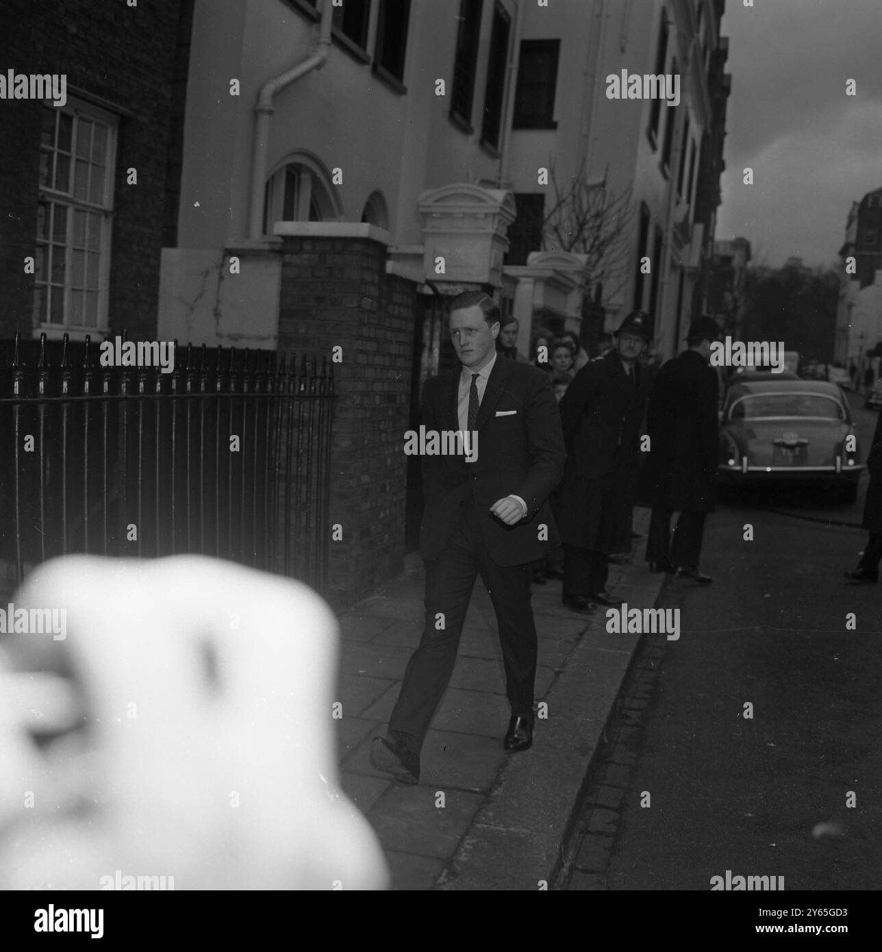 Young Winston Arrives At No. 28 Pictured arriving at No. 28 Hyde Park ...