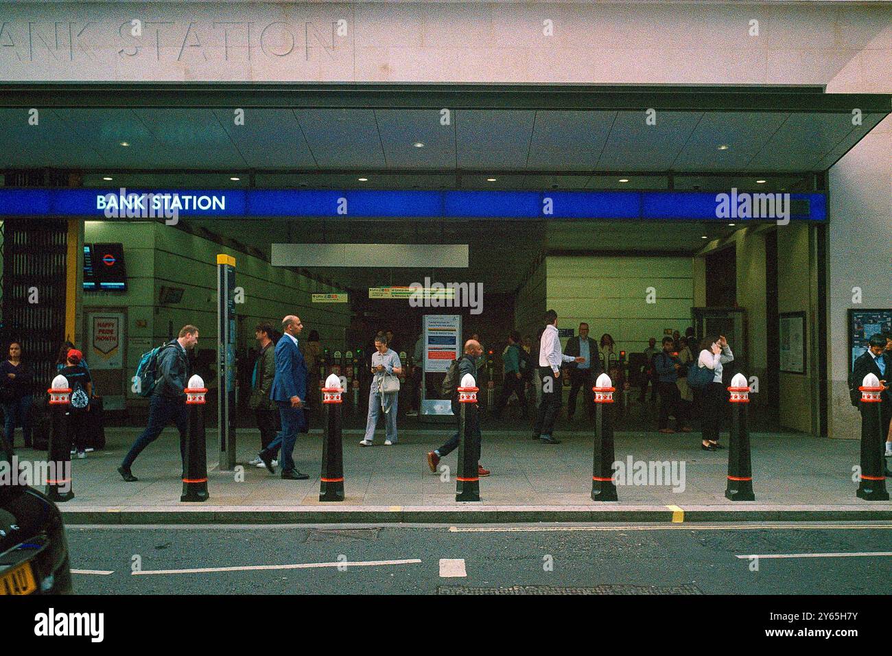 Bank Station in London Stock Photo - Alamy