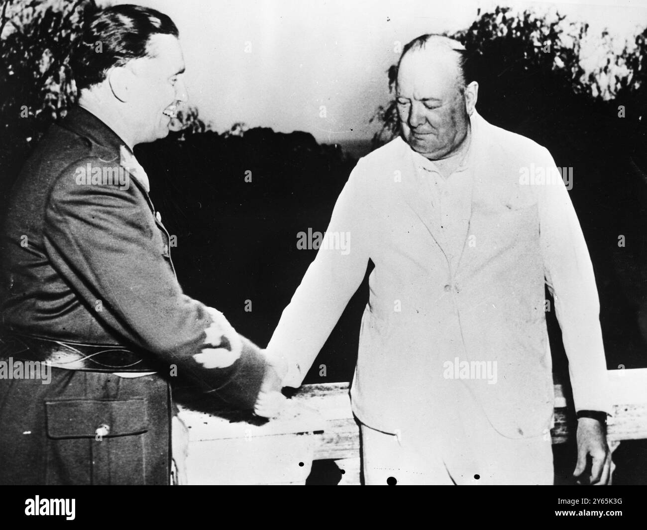 Marshal tito visit britain hi-res stock photography and images - Alamy