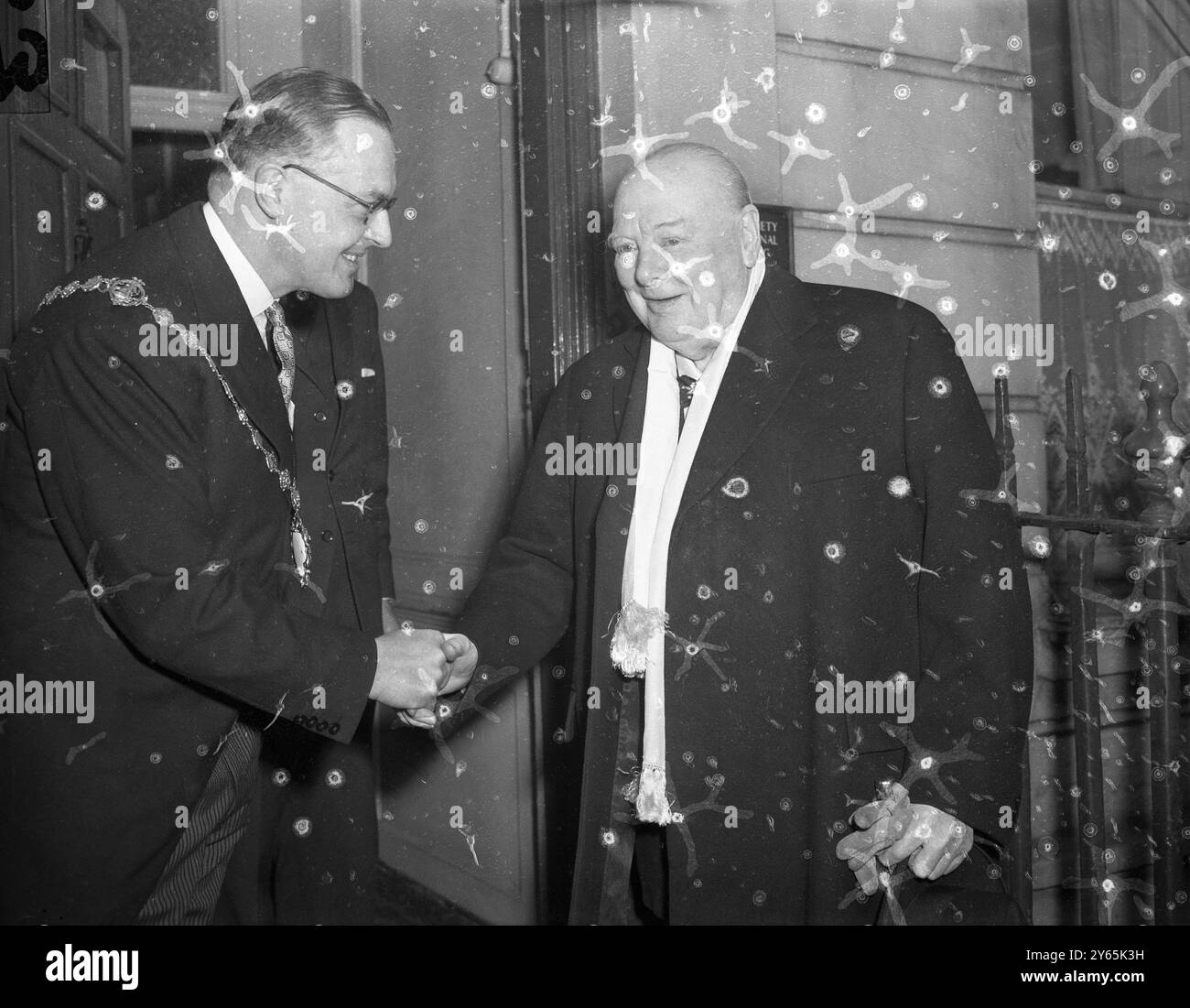 Franklin Medal For Sir Winston Mayor of Westminster Patrick Stirling ...