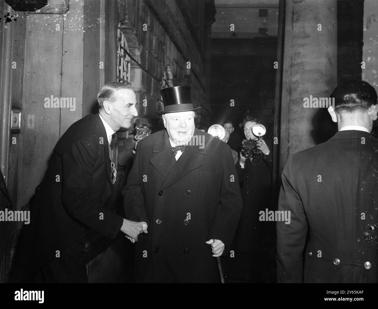 Premier At Mansion House Luncheon In Honour of Duchess . Prime Minister ...