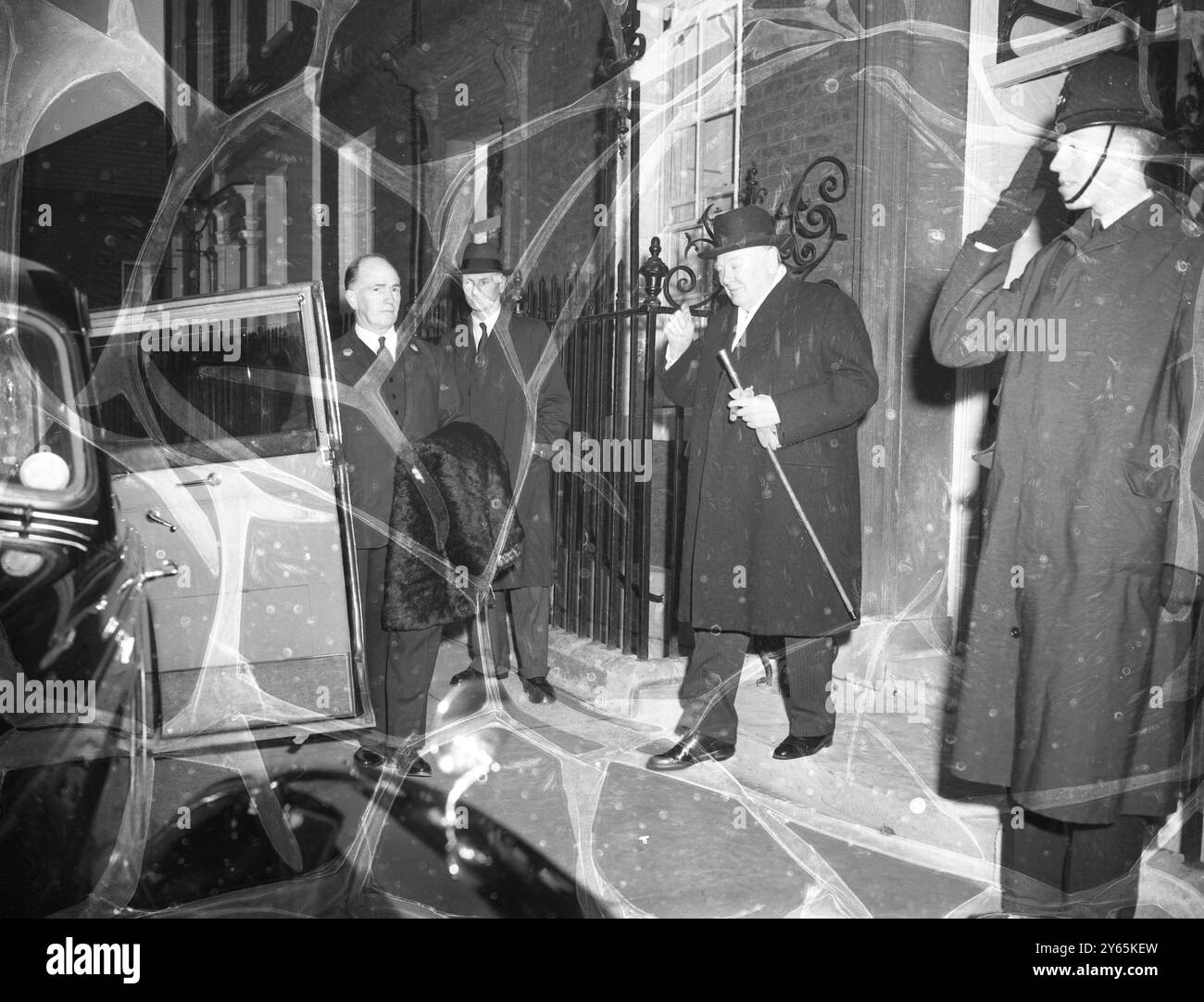 Sir Winston Explains Telegraph . Sir Winston Churchill left Downing ...