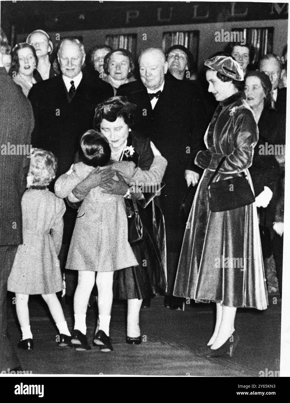 A Hug For Charles Princess Margaret ( right ) watches smiling as the ...