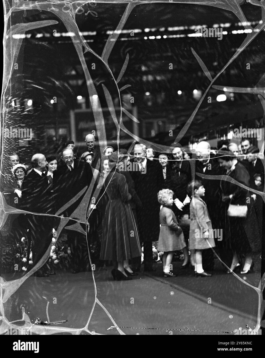 Queens Mother on Her Way . Queen Elizabeth the Queen Mother was seen ...