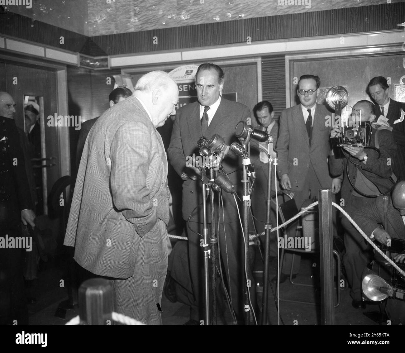 Sir Winston is Back With hands thrust into his pockets , Sir Winston ...