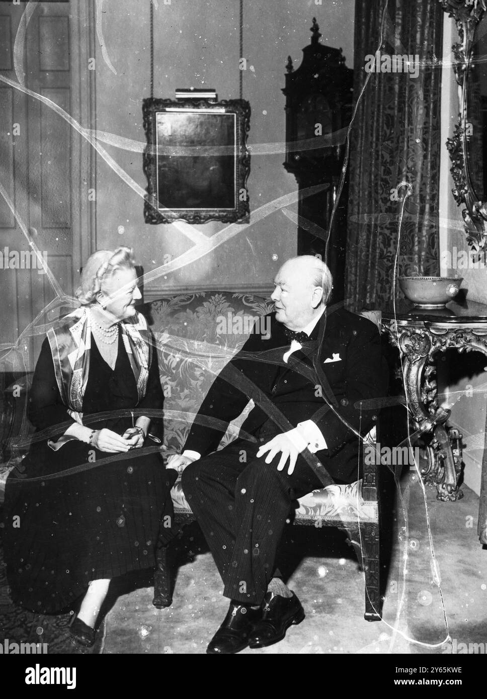 Mr Churchill is 77 A 77th birthday picture of Prime Minister Mr Winston ...