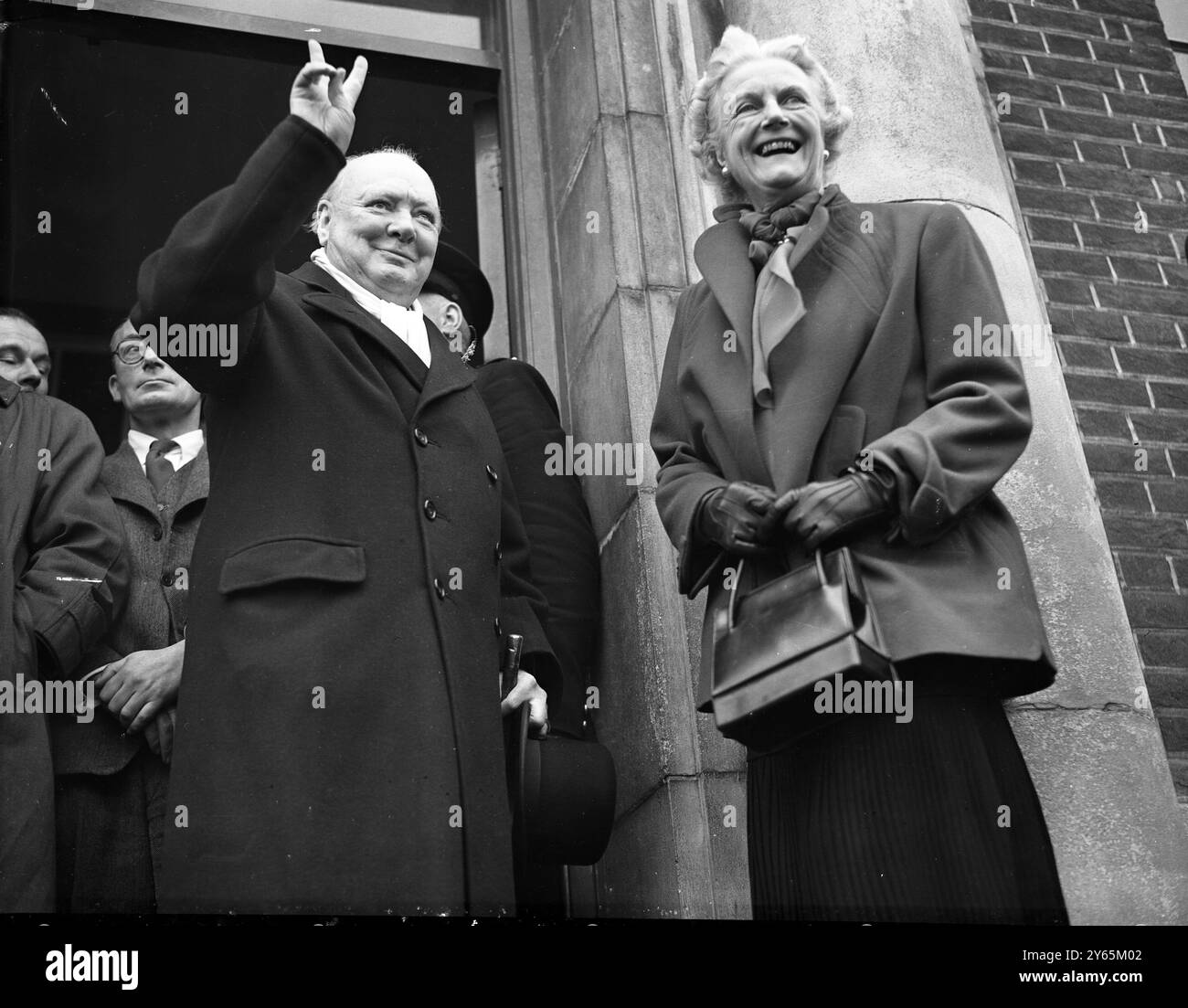 Churchill road sign Black and White Stock Photos & Images - Alamy