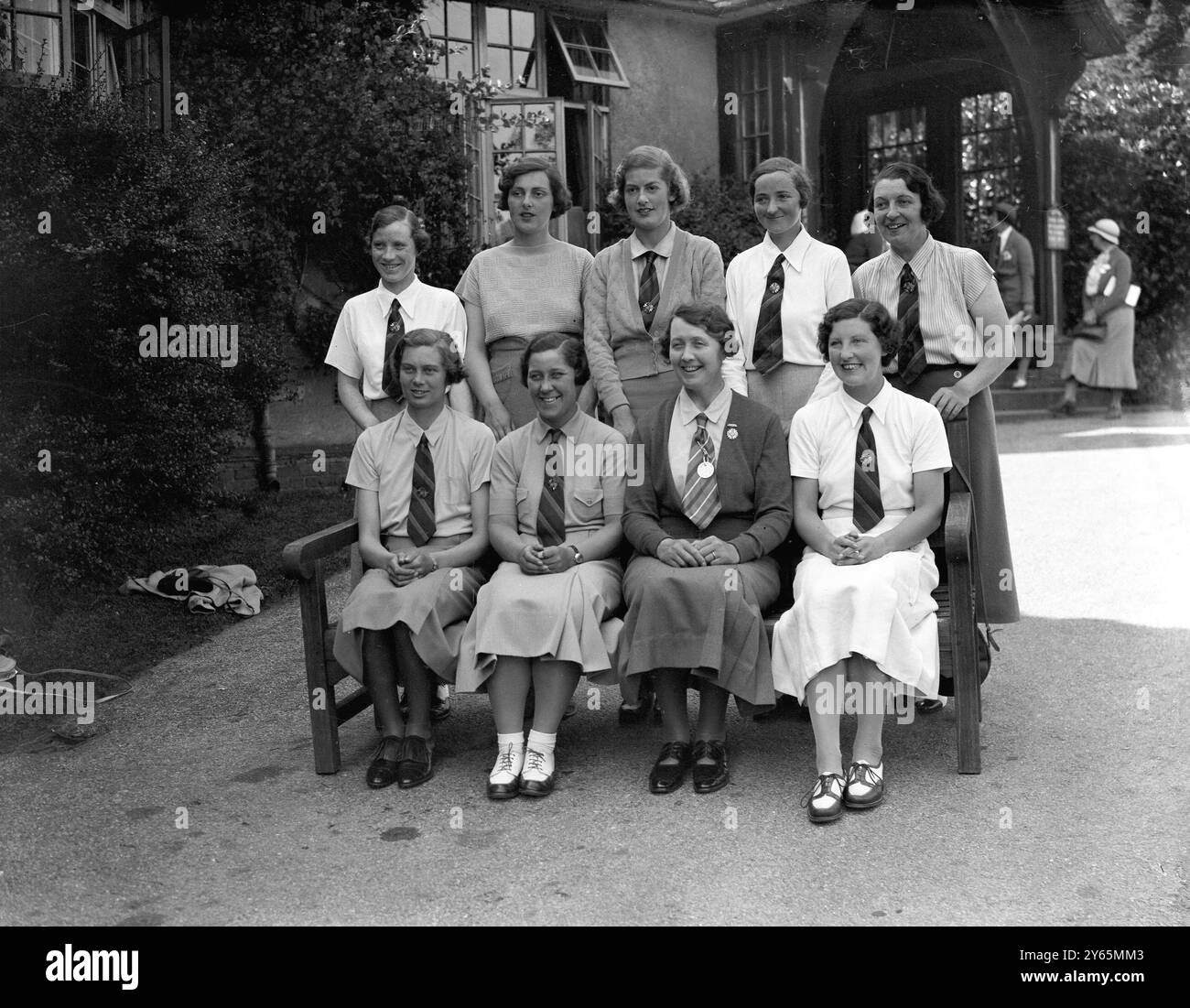 Ladies International Golf Match at Worplesdon Golf Club - Britain ...