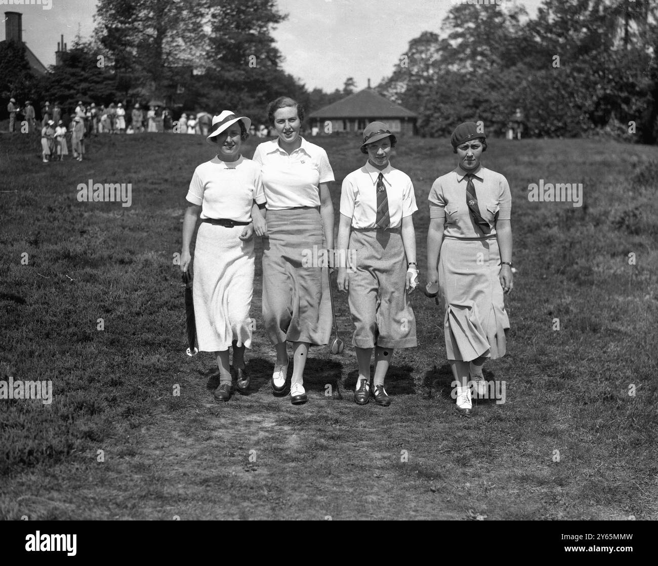 Ladies International Golf Match at Worplesdon Golf Club - Britain ...