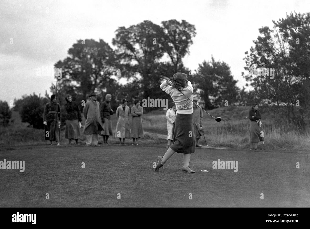 The Open Mixed Foursome Tournament at Worplesdon Golf Club .Miss Pam ...