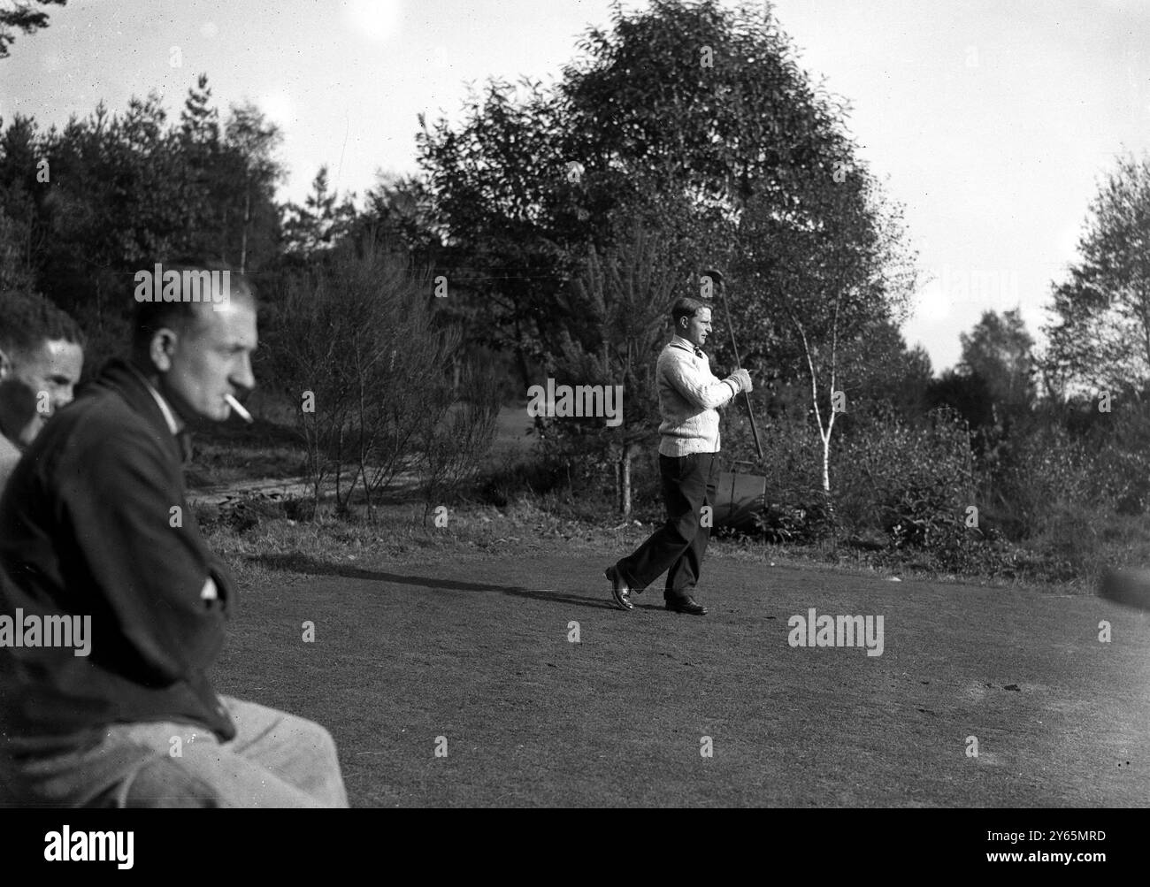 The Worplesdon Club versus Cambridge University golf match at ...