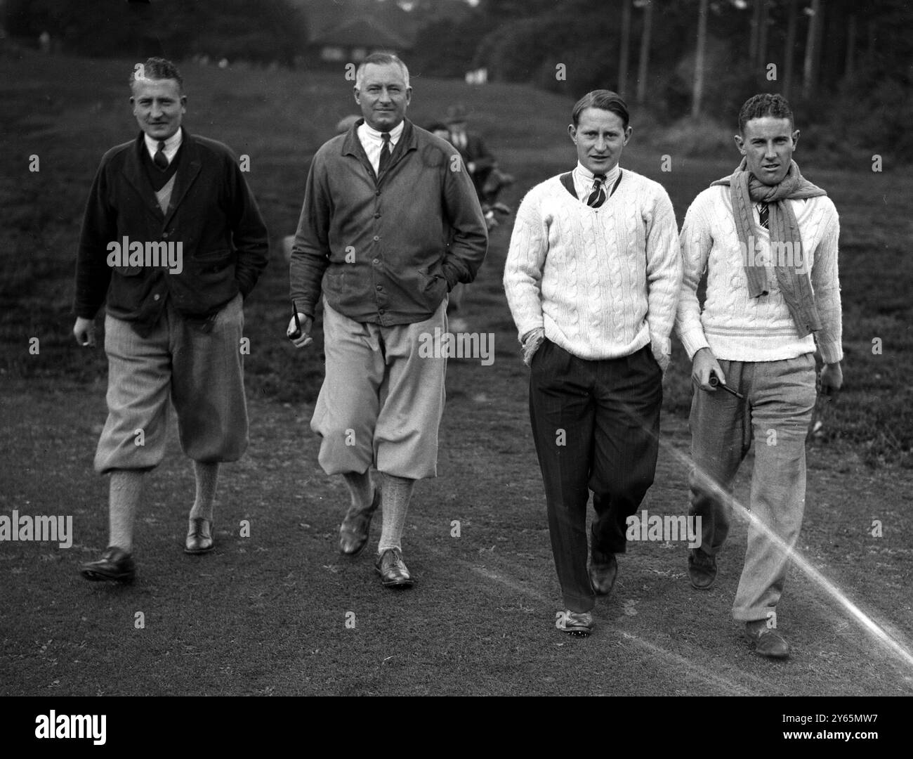 The Worplesdon Club versus Cambridge University Golf match at ...