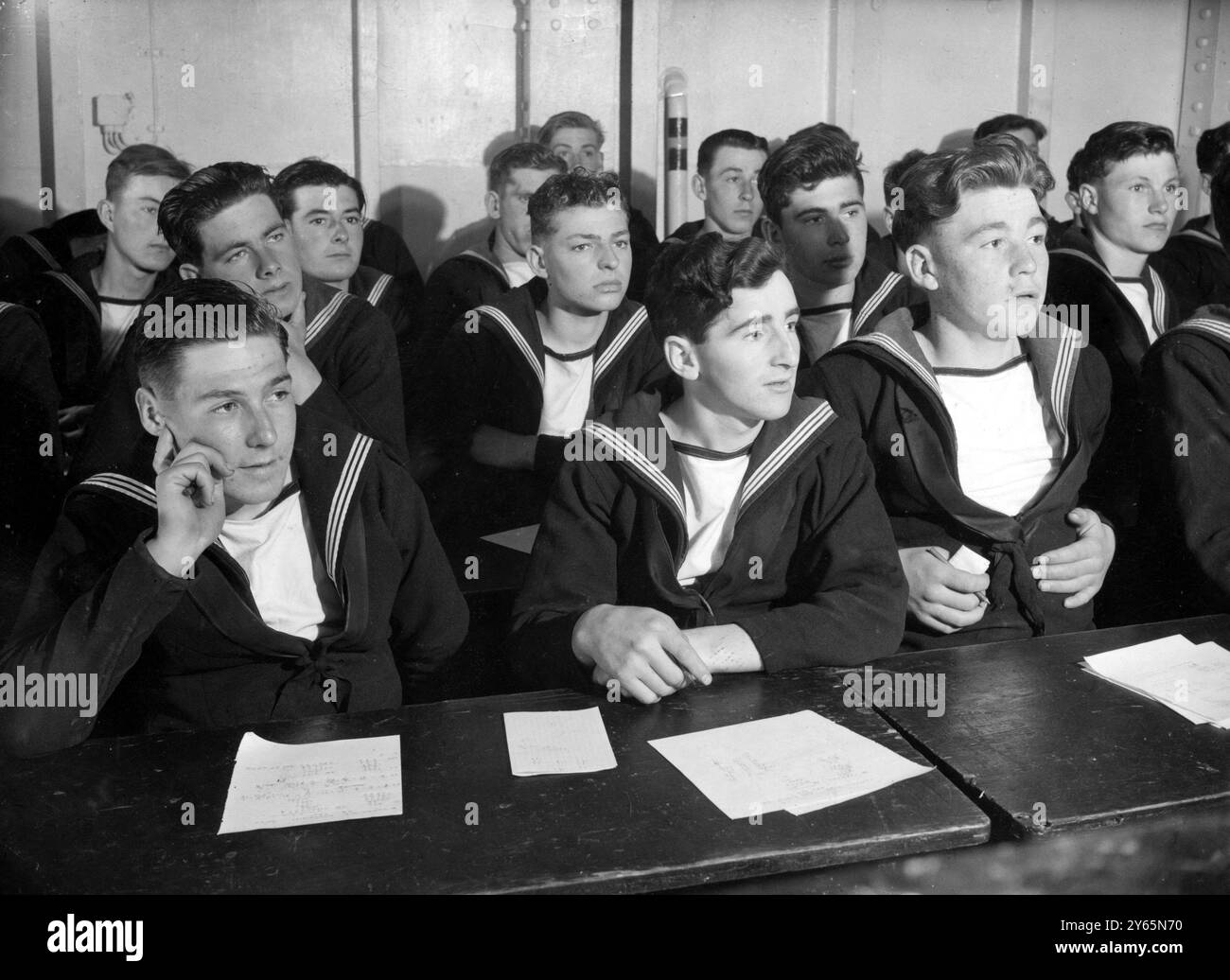 Floating naval school Black and White Stock Photos & Images - Alamy