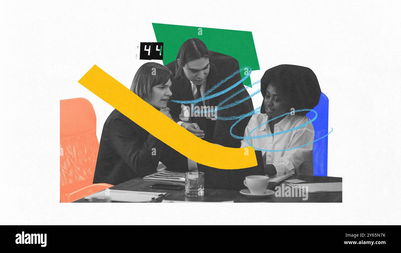 Group people gathered around Cut Out Stock Images & Pictures - Alamy