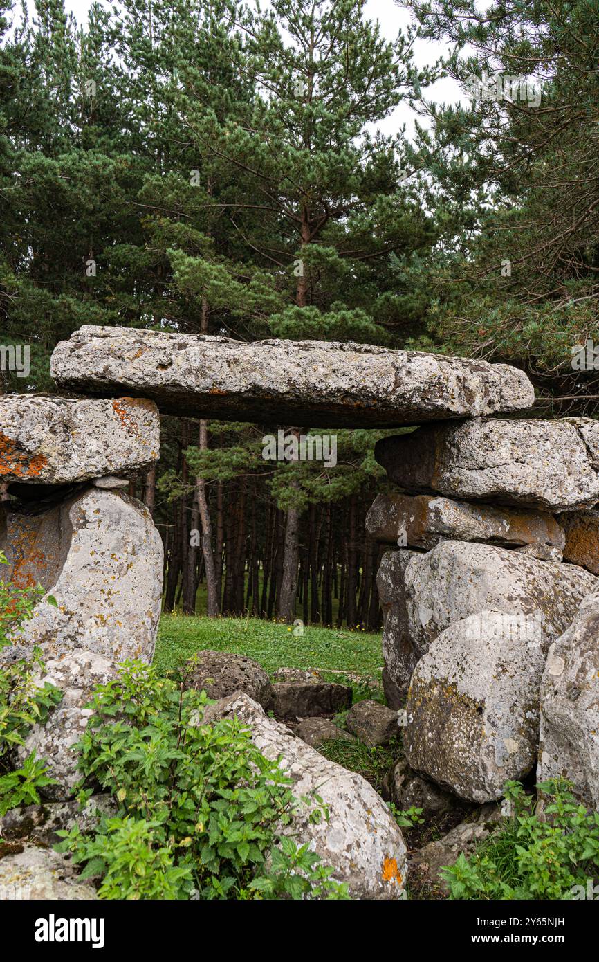 A historic and enigmatic megalith structure in Tedjisi, often referred ...