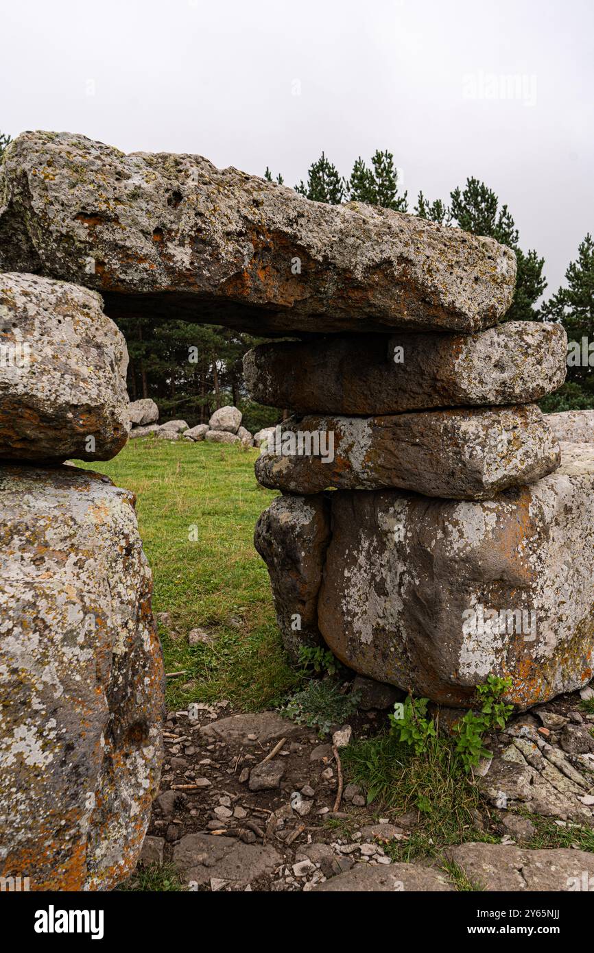 Picture of the ancient Tedjisi megalith site, often referred to as the ...