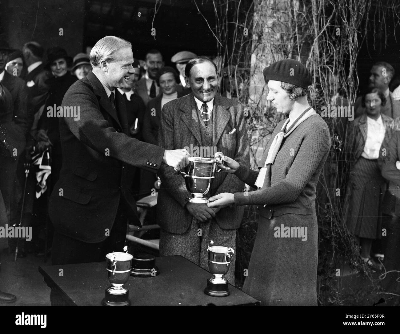 The Open Mixed Foursome Tournament at Worplesdon Golf Club . The Duke ...