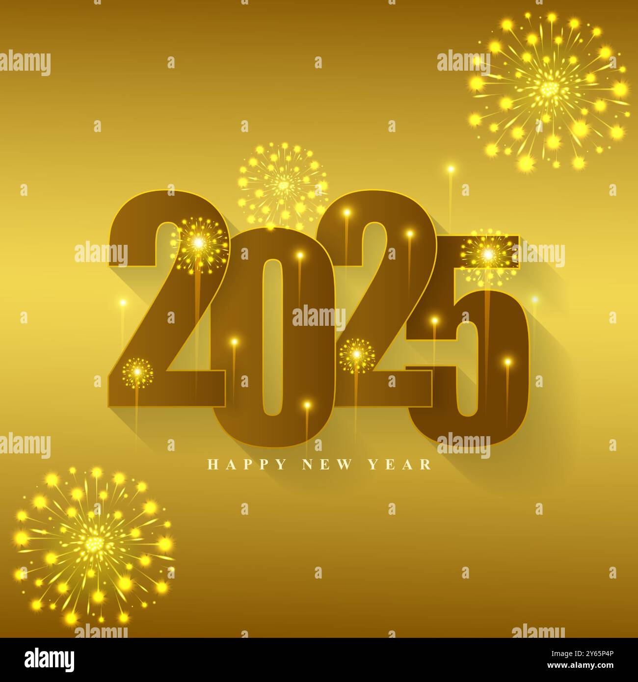 New year 2025 Stock Vector Images - Alamy