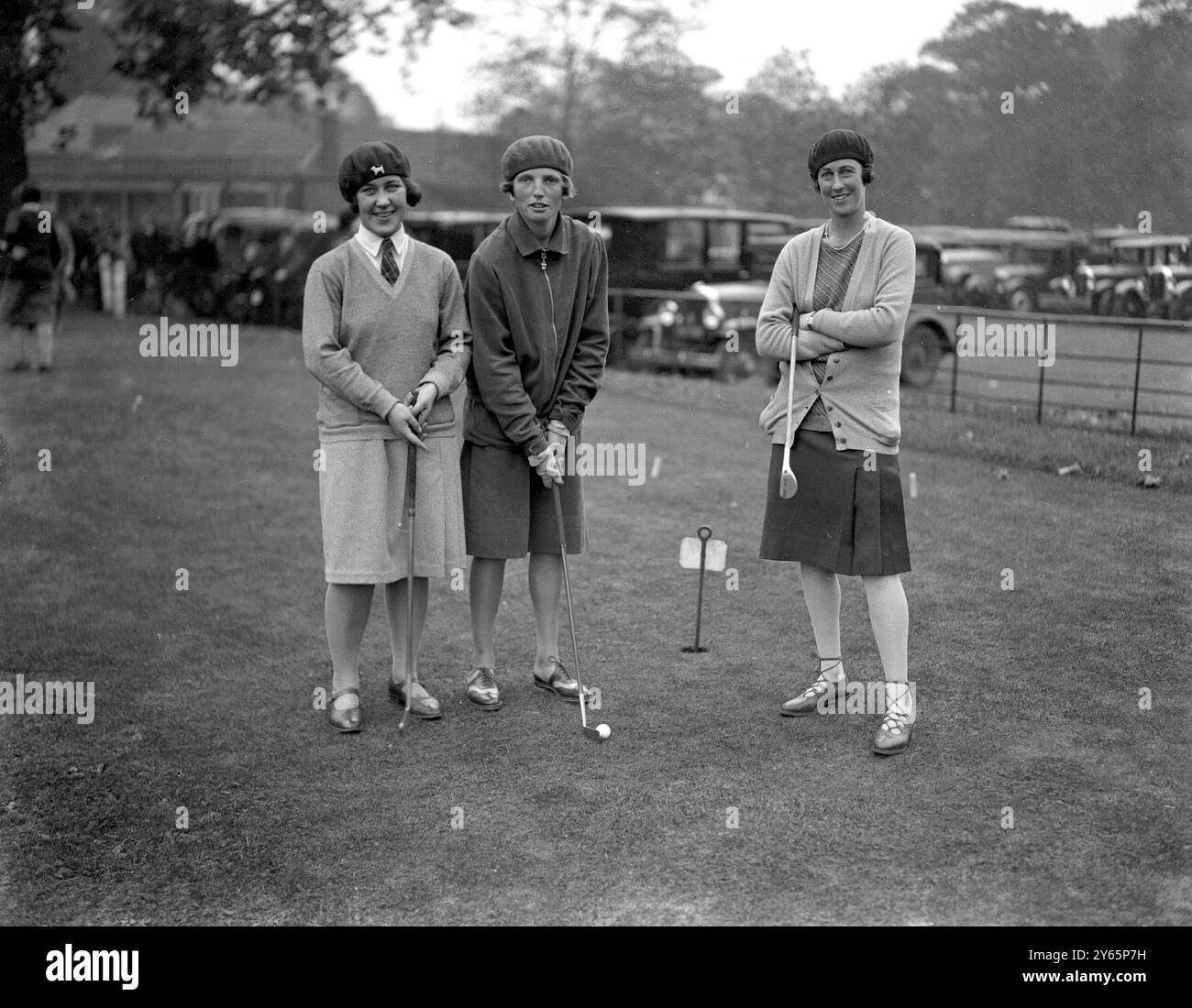 The Ladies Autumn Golf Foursomes at Ranelagh . From left to right ...
