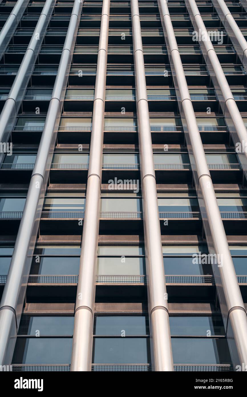 Cylindrical glass structure hi-res stock photography and images - Alamy