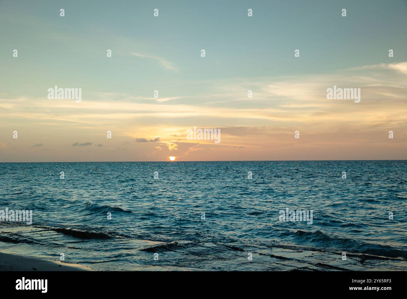 Stunning sunset over waters hi-res stock photography and images - Alamy