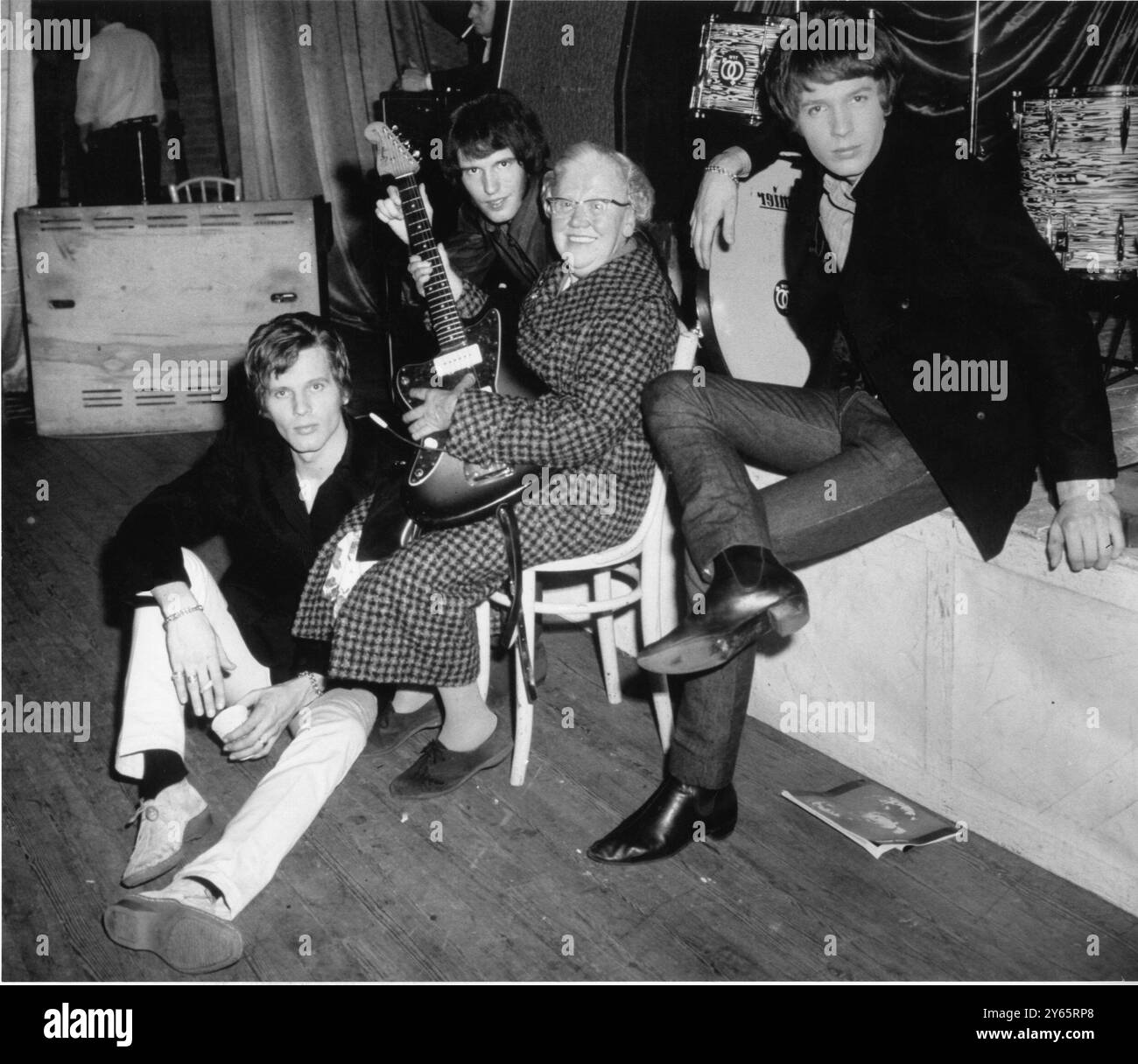 American pop group , the Walker Brothers , pictured with 78-year-old ...