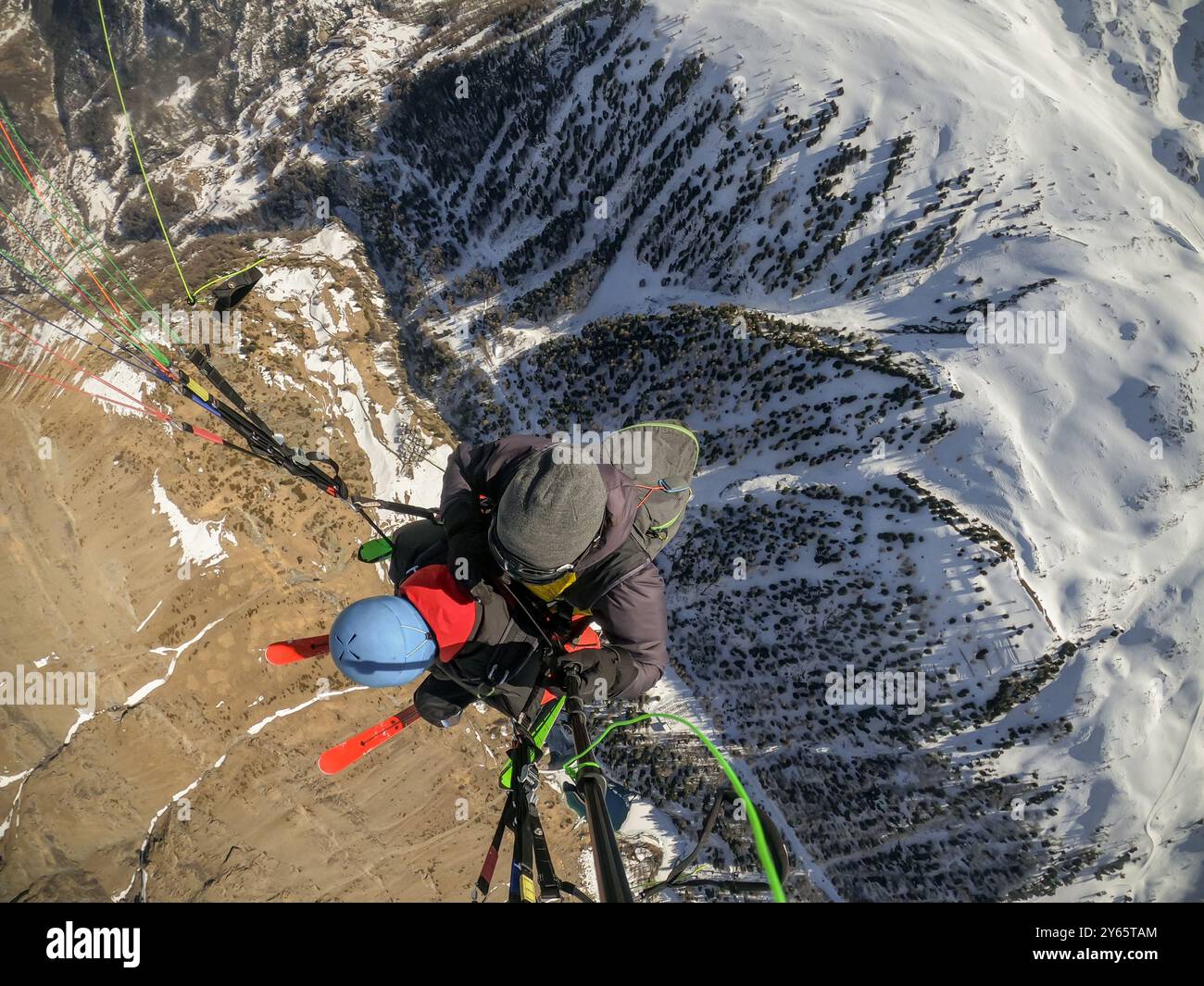 Aerial flying high above unrecognizable hi-res stock photography and ...