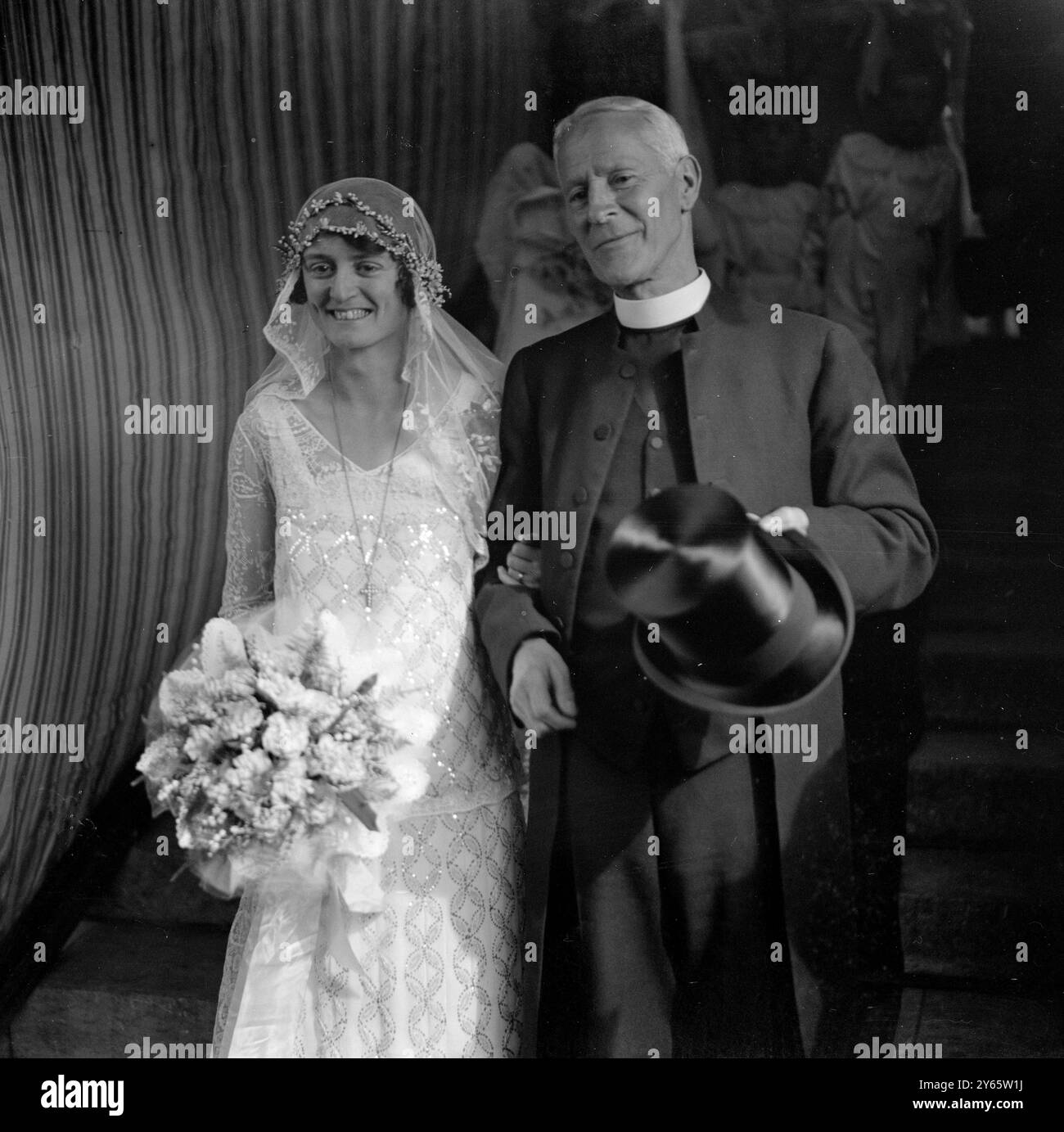 Wedding of Reverend C . A . K . Irwin ( Rector of Swymcombe ) and Miss ...