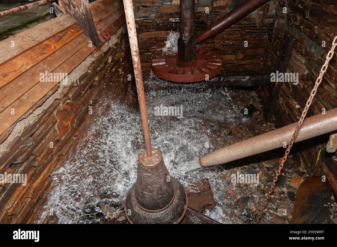 Active waterwheel hi-res stock photography and images - Alamy