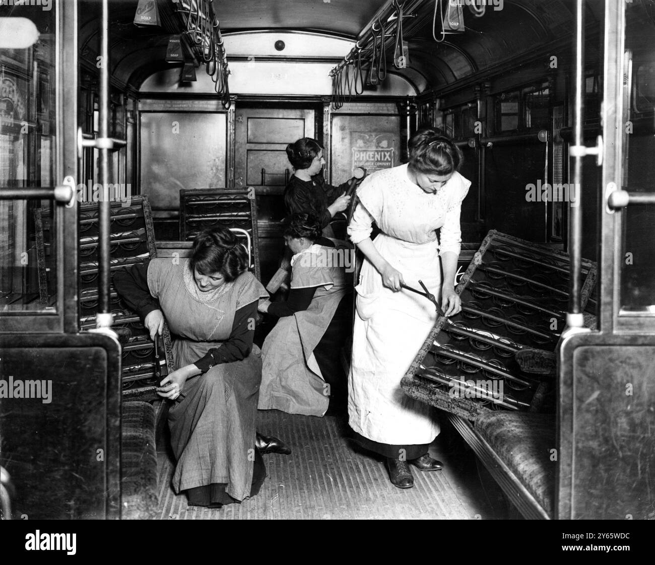 War time work for women. WWI - Women working in a the Ealing Common ...