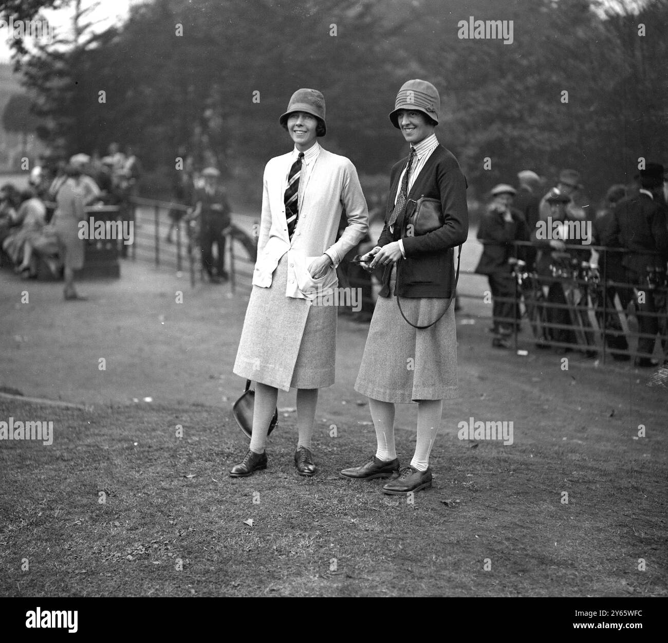 The Ladies Autumn Golf Foursomes at Ranelagh . Pictured are Mrs Leetham ...
