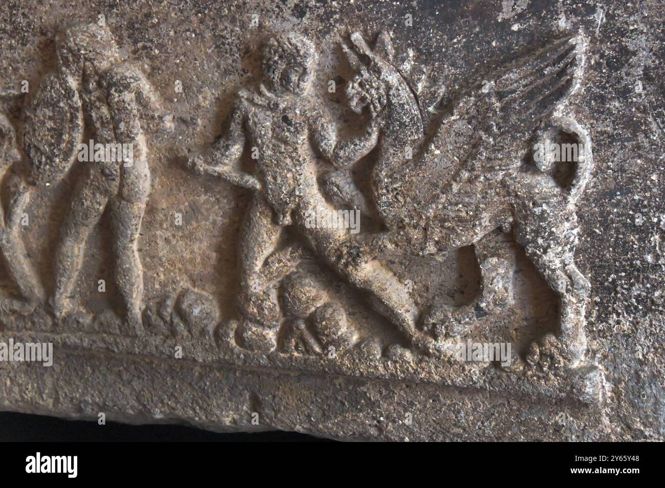 Italien, Tarquinia, 06.09.2024 Museo Archeologico Nazionale di ...