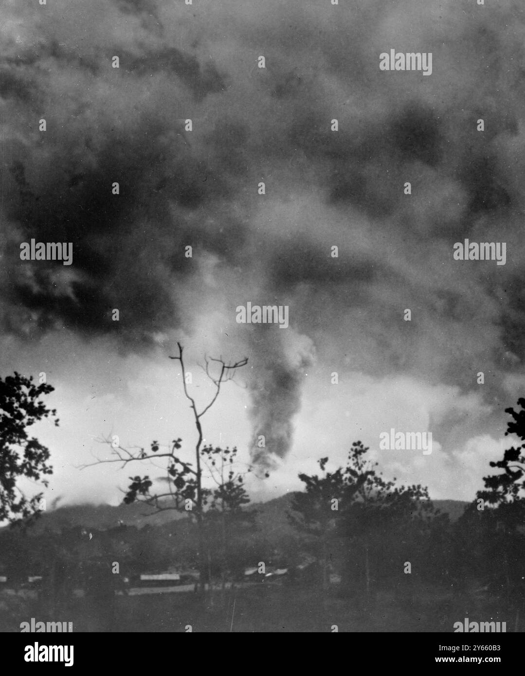 Mount Lemington volcano in New Guinea has exploded again causing many ...