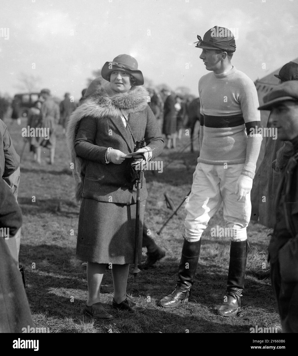 Oxford University Point to Point at Stratton Audley . Miss Manningham ...