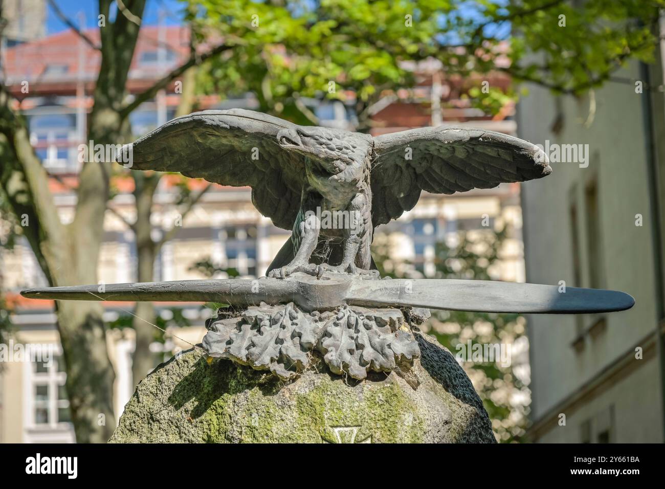 Grabstein Grab Kalff, Kampfflieger im 1. Weltkrieg, Invalidenfriedhof ...