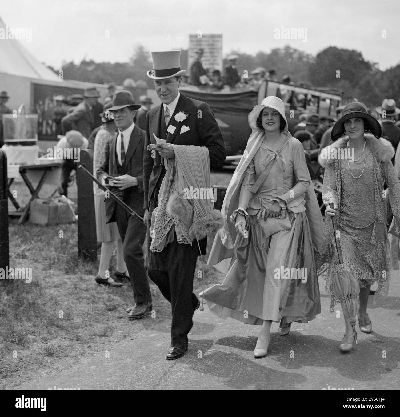 At the Royal Ascot race meeting , 1st day - Mr and Mrs Gordon Moore and ...
