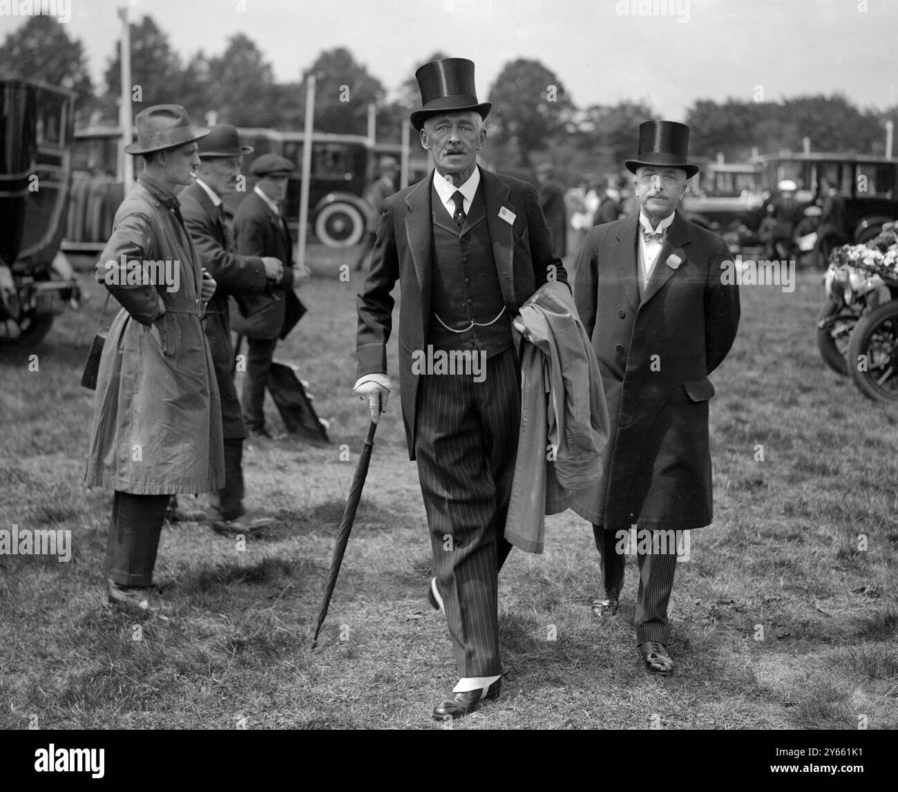 At the Royal Ascot race meeting - Mr J Lombard Hobson (secretary ) and ...